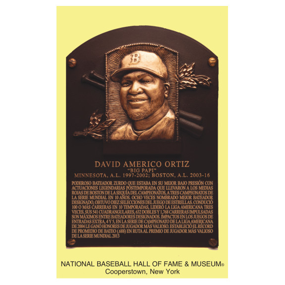 HOF Plaque Postcards
