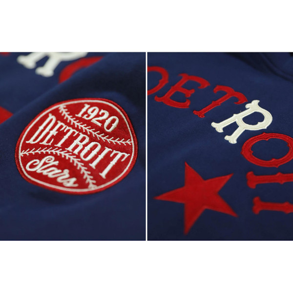 Detroit Stars Negro League Heritage Dark Royal Hooded Sweatshirt