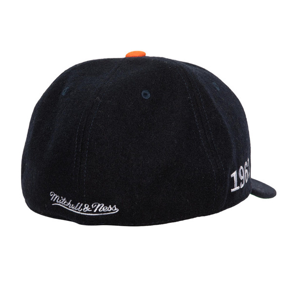 Men’s Mitchell & Ness Houston Colt .45s History Dark Navy Fitted Cap