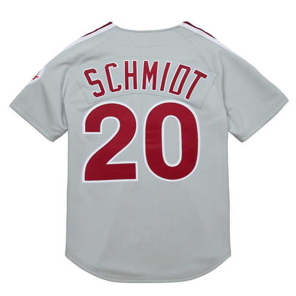 Men’s Mitchell & Ness Mike Schmidt Philadelphia Phillies Authentic 1989 ...