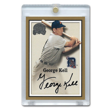 George Kell Autographed Card 2000 Fleer Greats of the Game