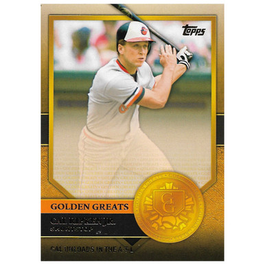 Cal Ripken Jr. 2012 Topps Golden Greats Card # 42