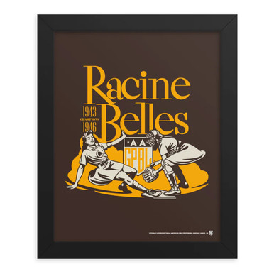 Teambrown Racine Belles Artwork Framed 8 x 10 Print