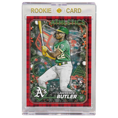 Lawrence Butler Oakland Athletics 2024 Topps Holliday Red Plaid # H4 ...