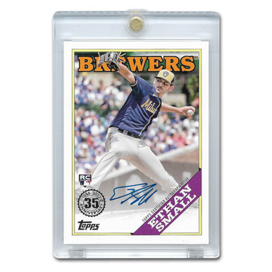 Ethan Small Autographed Card 2023 Topps '88 Topps #88BA-ES Rookie Card