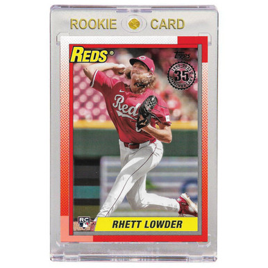 Rhett Lowder Cincinnati Reds 2025 Topps 35th Anniversary # T90-91 ...