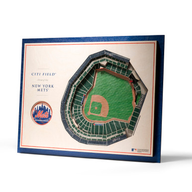 New York Mets 5 Layer 17 x 13 StadiumViews 3D Wall Art