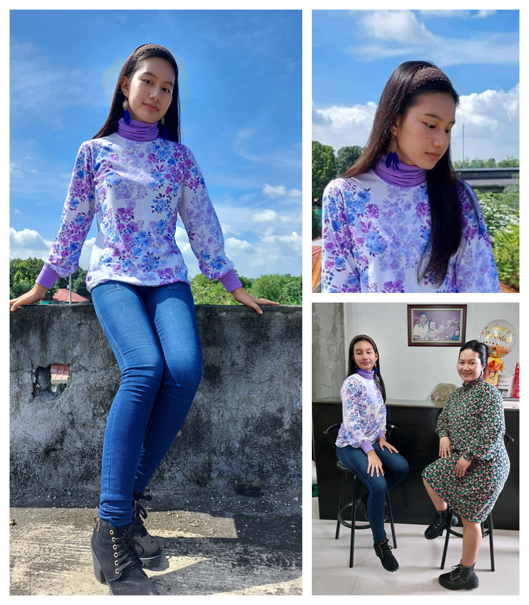 Kid's Essential Turtleneck Pattern | PDF Sewing Pattern