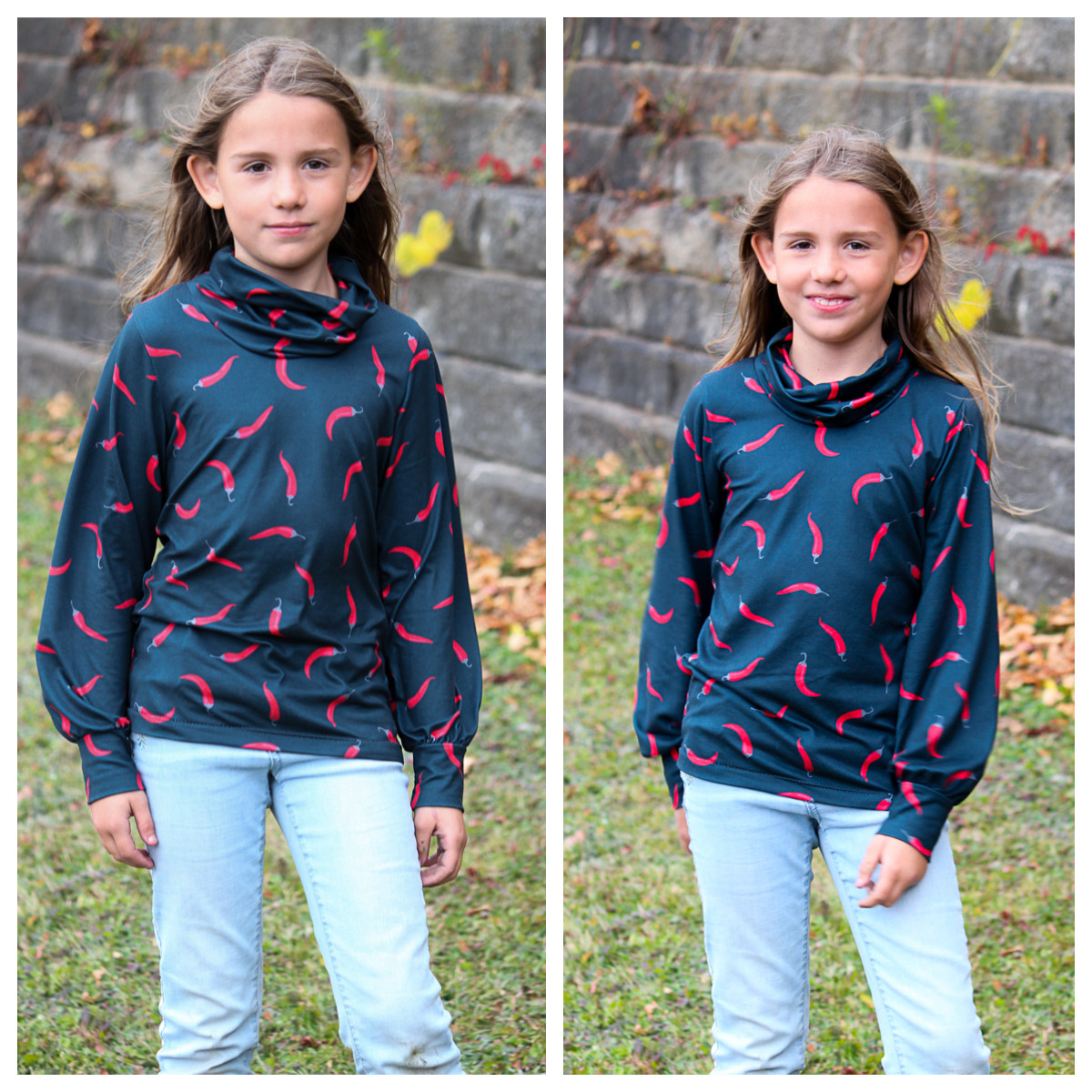Kid's Essential Turtleneck Pattern | PDF Sewing Pattern