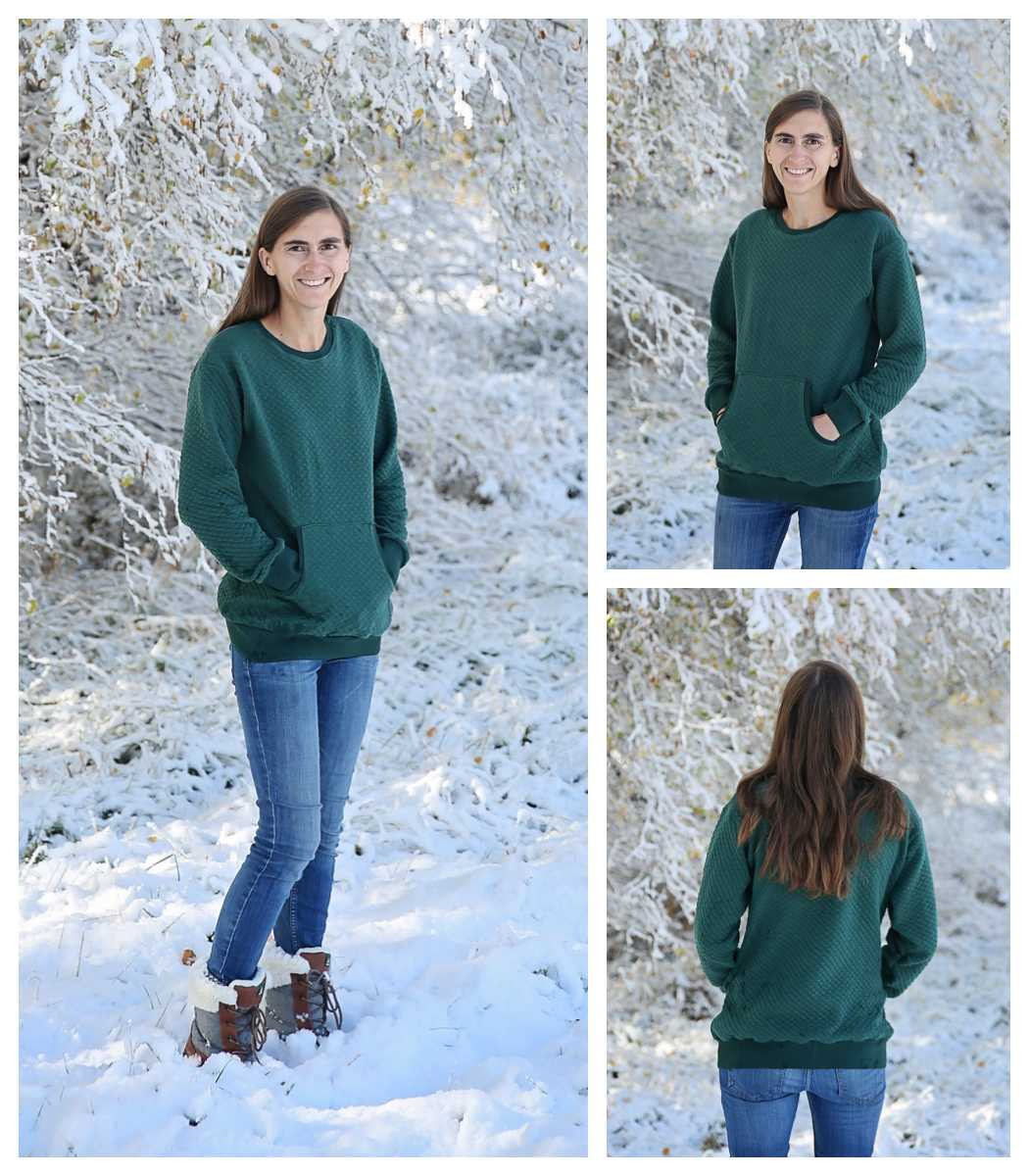 Women's Saturday Sweatshirt Pattern | PDF Sewing Pattern