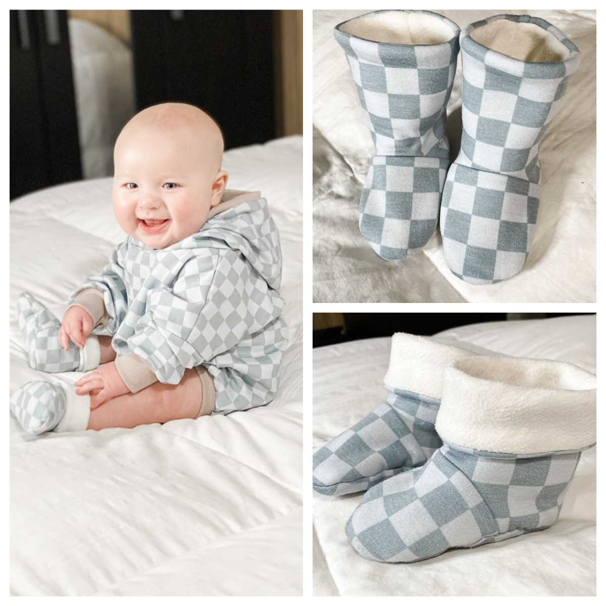 Snowbound Slipper Boots Pattern | PDF Sewing Pattern