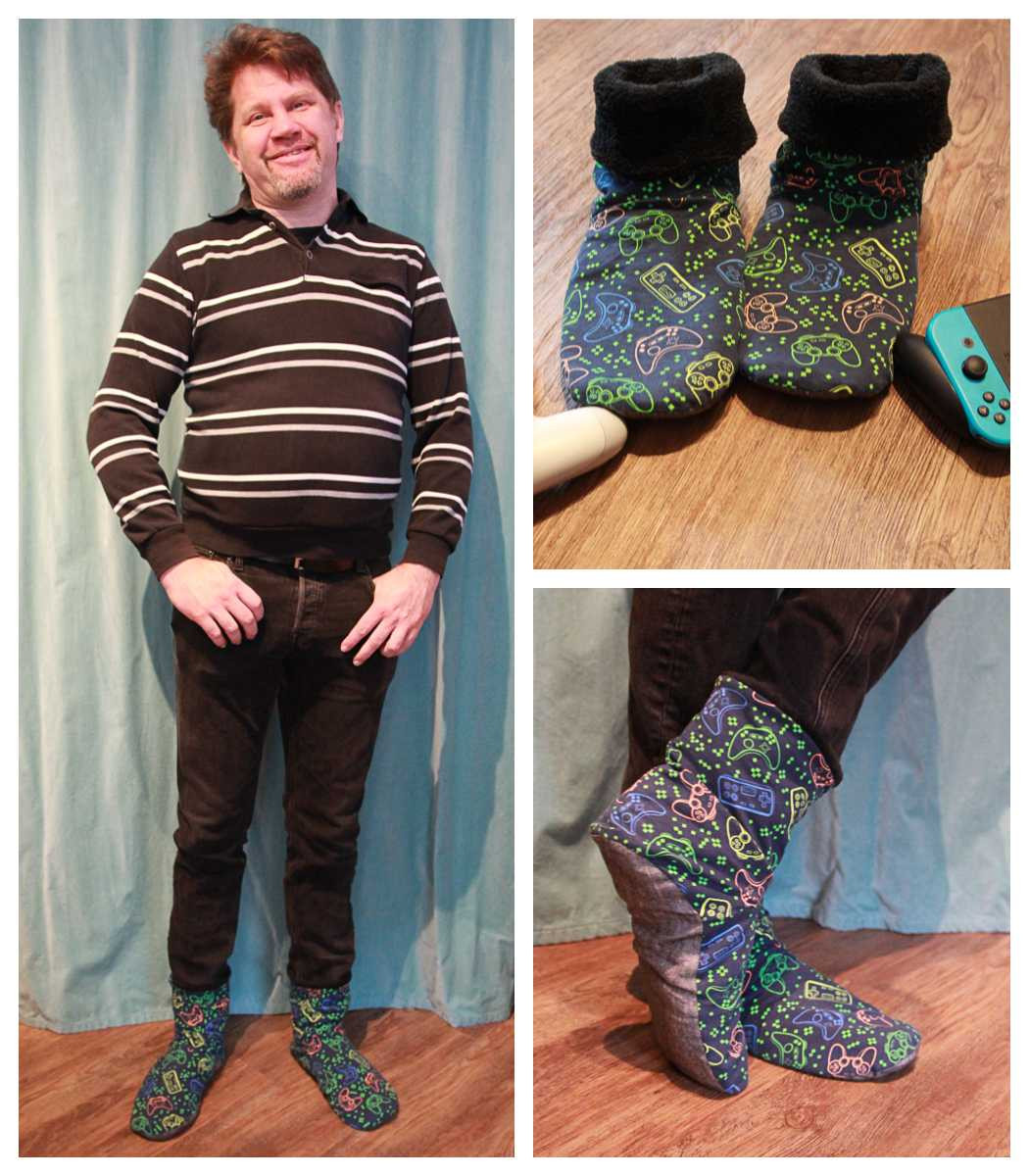 Snowbound Slipper Boots Pattern | PDF Sewing Pattern