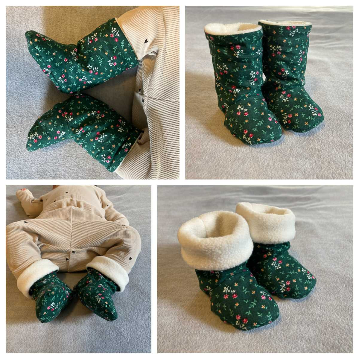 Snowbound Slipper Boots Pattern | PDF Sewing Pattern