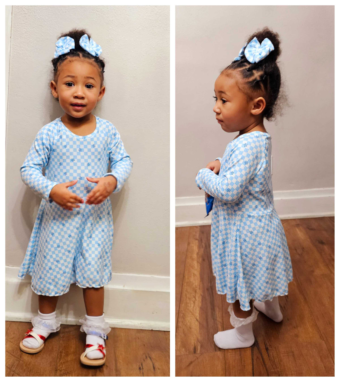 Girl's Raglan Dress Pattern - Peek-a-Boo Pattern Shop
