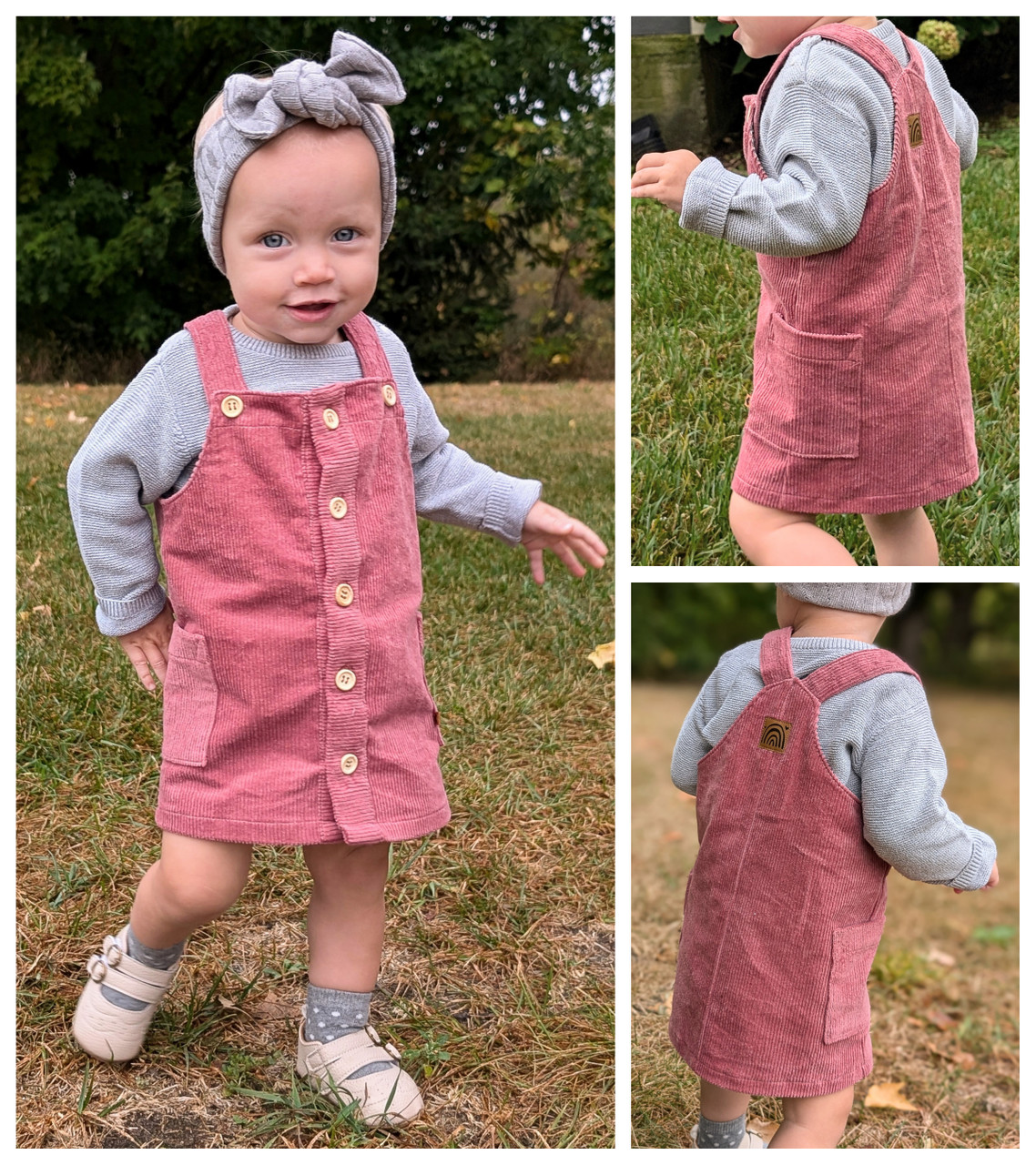 Girl's Josie Jumper Pattern - Peek-a-Boo Pattern Shop