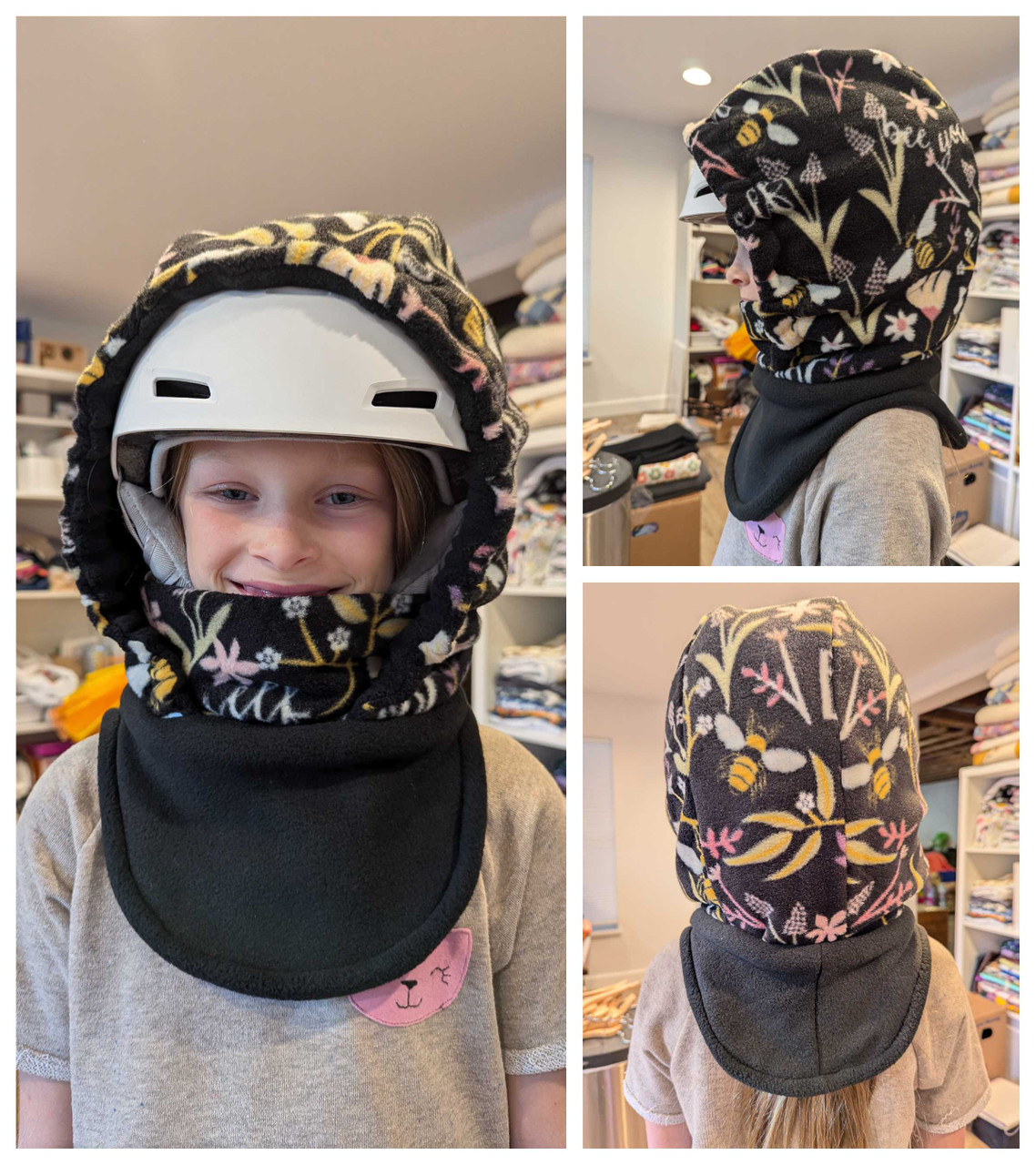 Everest Helmet Hood Pattern - Peek-a-Boo Pattern Shop