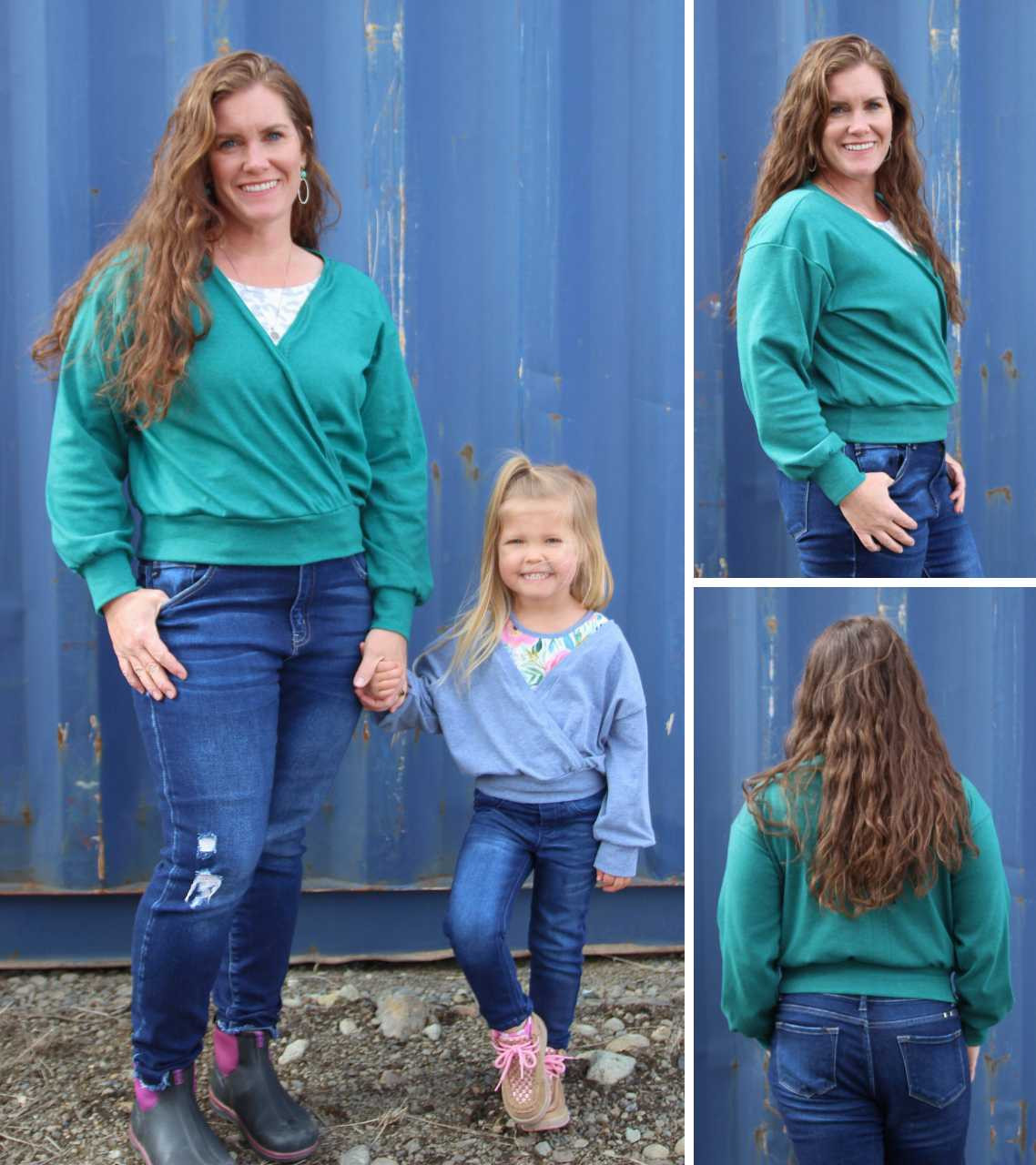 Women's Crossover Cardigan Pattern | PDF Pattern