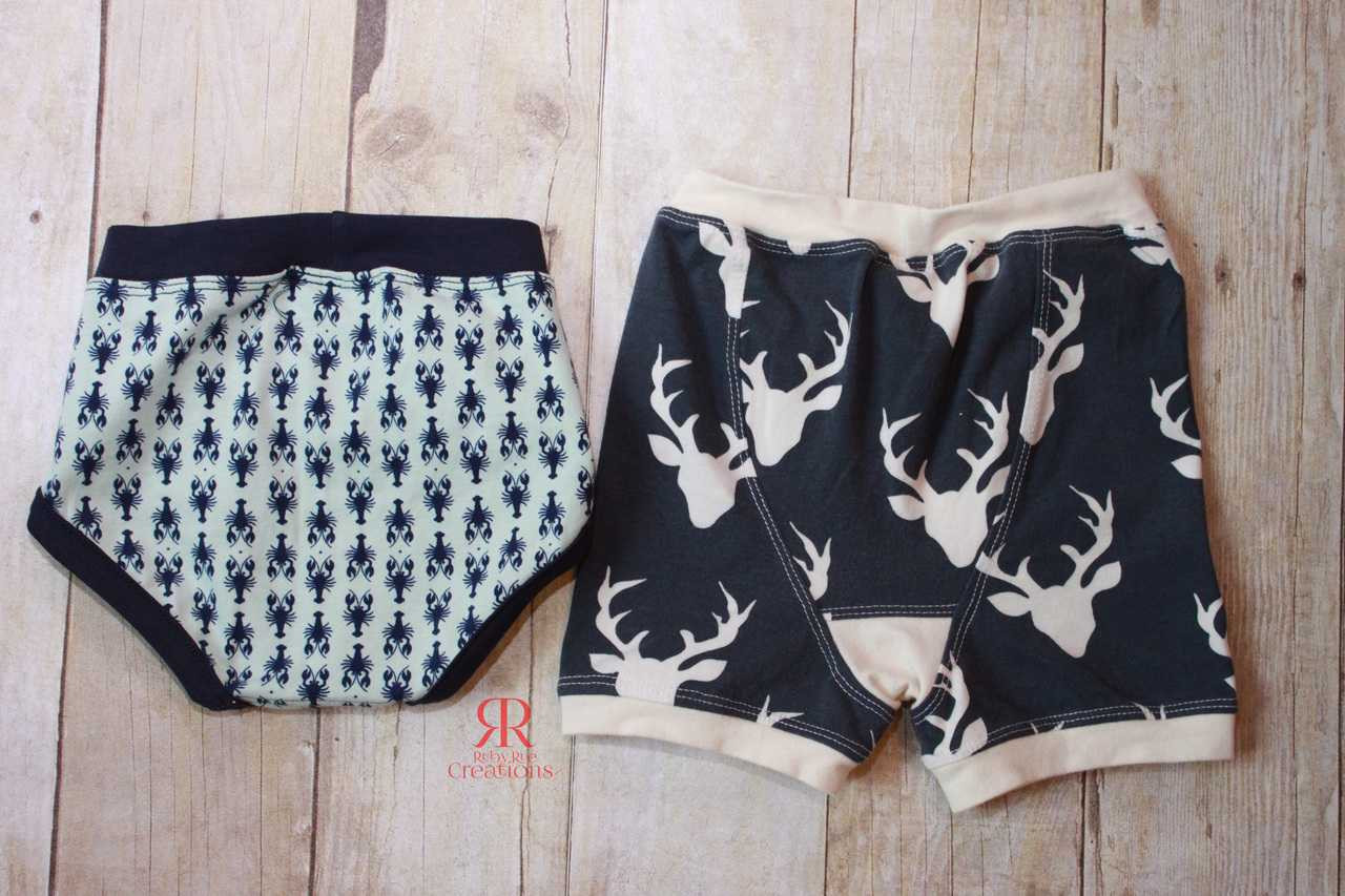 Classic Briefs & Boxer Briefs | Boys Underwear Pattern