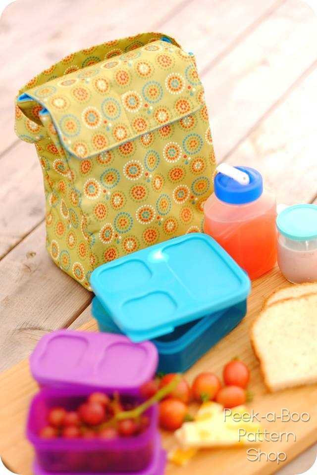 Grab n' Go Lunch Bag Pattern | PDF Sewing Pattern