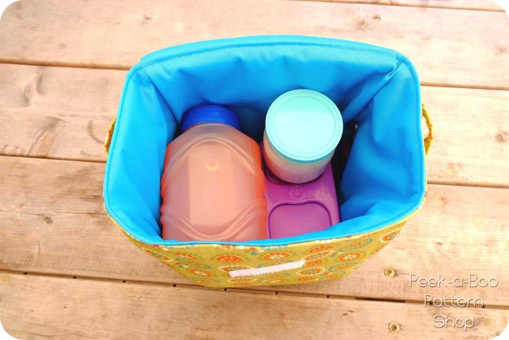 Grab n' Go Lunch Bag Pattern | PDF Sewing Pattern