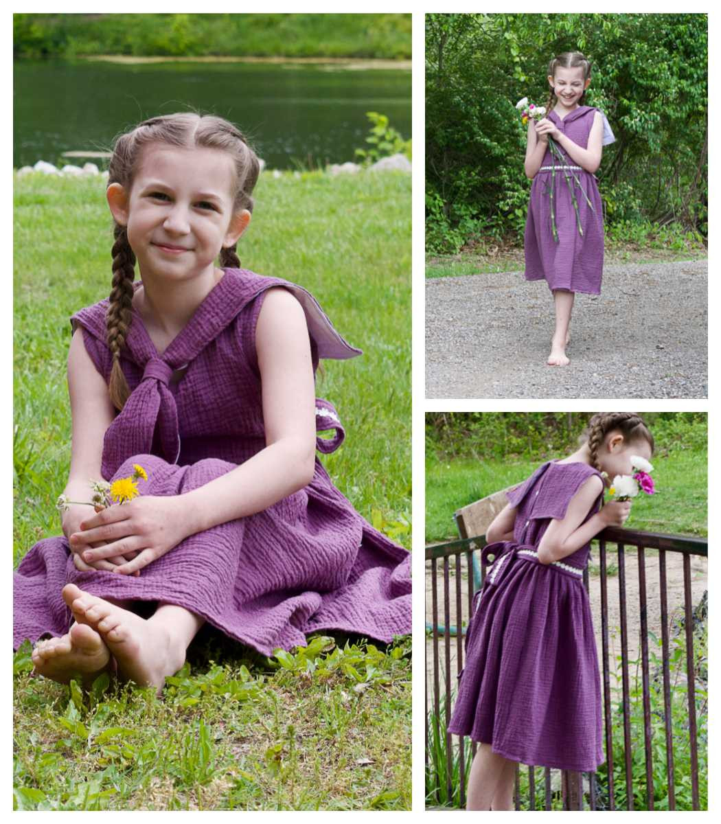 Anchors Aweigh Sailor Dress Pattern | PDF Sewing Pattern