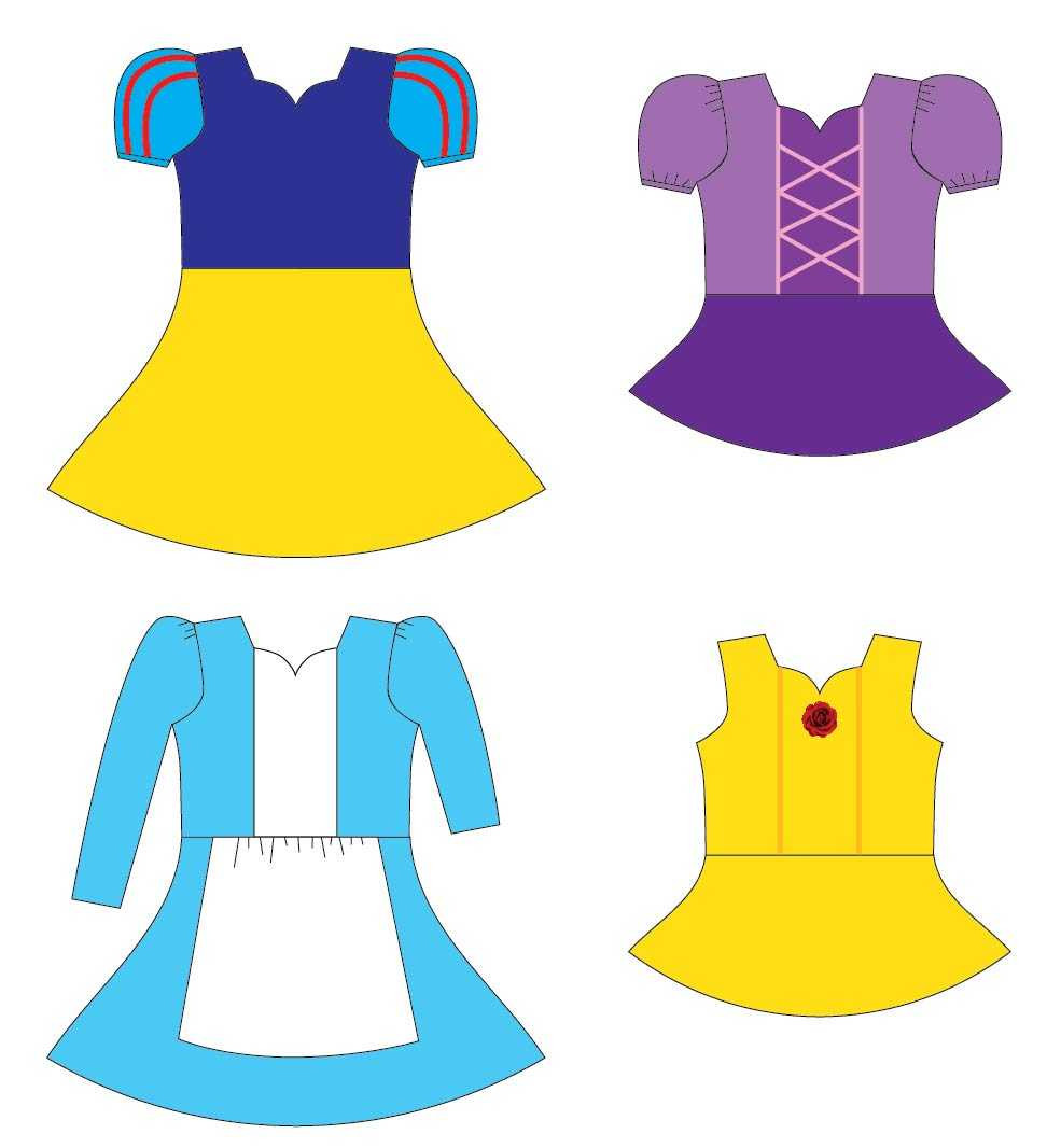 Practical Princess Dress Pattern | PDF Sewing Pattern