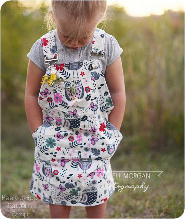 Oopsy Daisy Overall Jumper Pattern | PDF Sewing Pattern