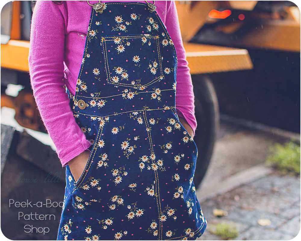 Oopsy Daisy Overall Jumper Pattern | PDF Sewing Pattern