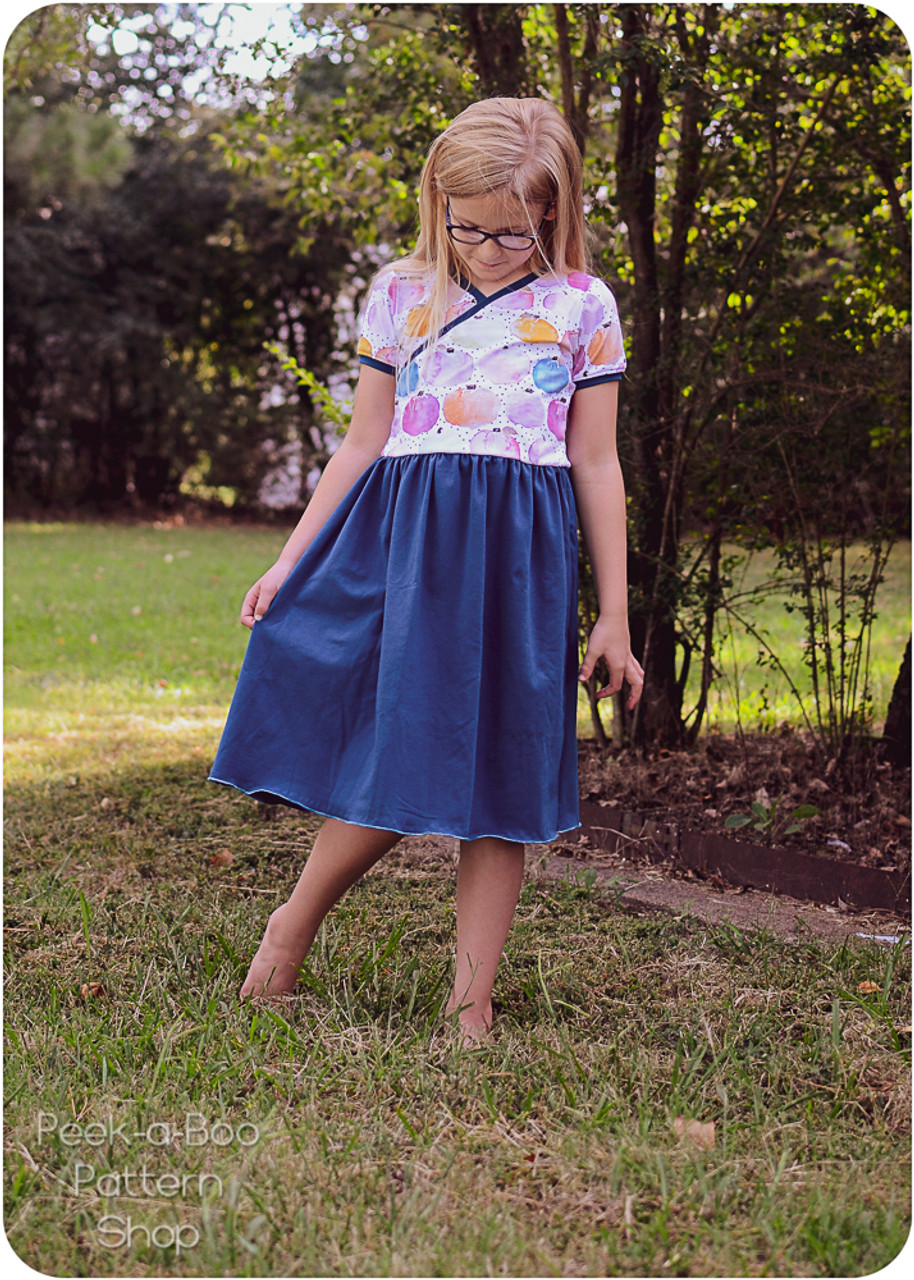 Madeline Top and Crossover Dress Pattern