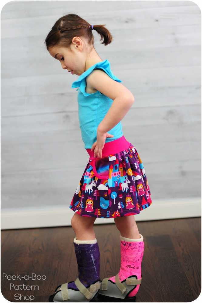 Skip Along Skort Pattern | PDF Sewing Pattern