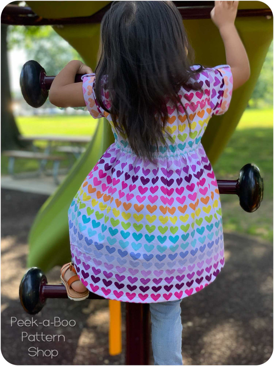 Cape Cod Shirt and Dress Pattern | Peek-a-Boo Pattern Shop