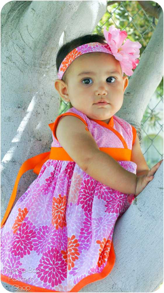 Audrey Cross Over Party Dress Pattern | PDF Sewing Pattern