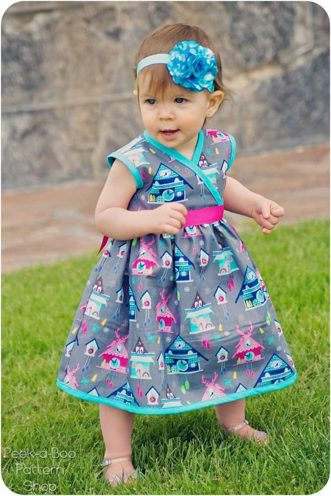 Audrey Cross Over Party Dress Pattern | PDF Sewing Pattern