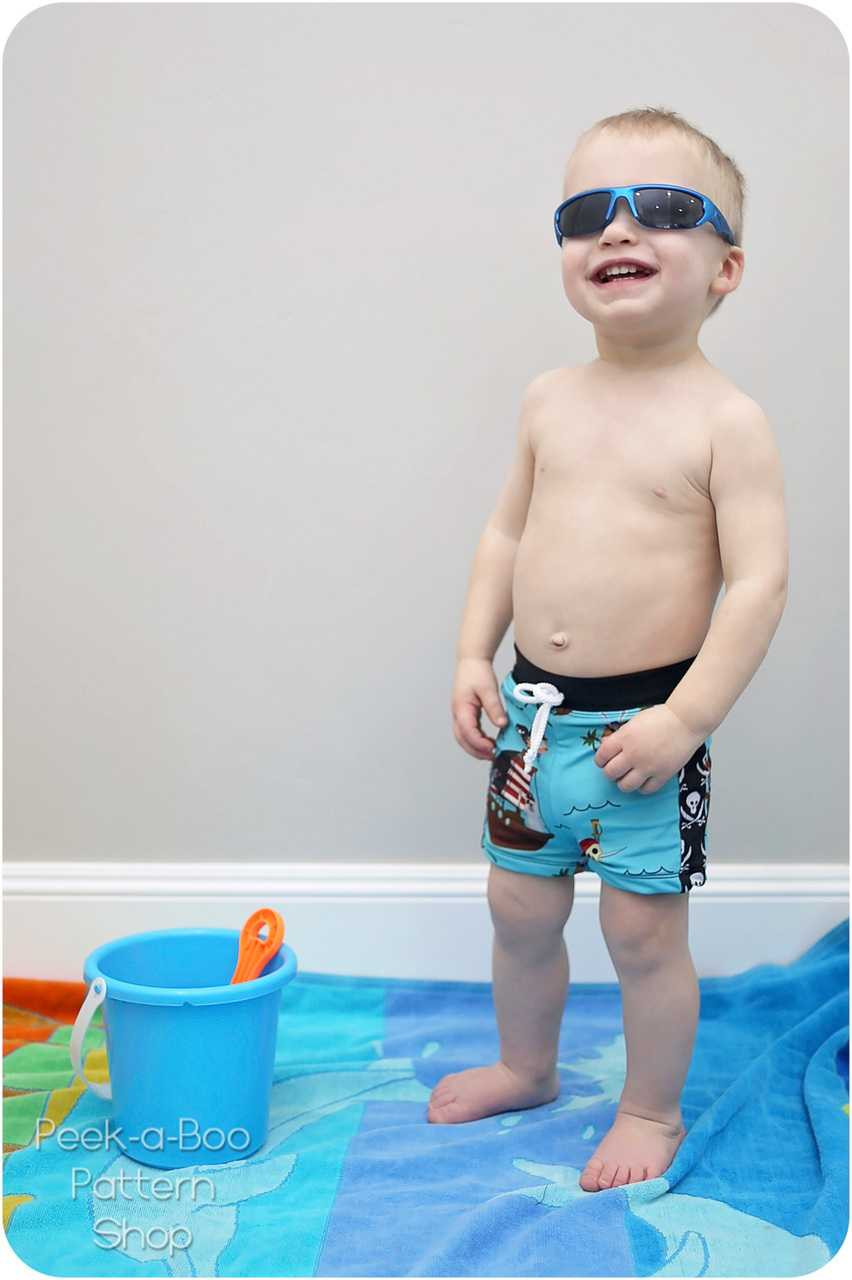 Monaco Euro Swim Trunks Pattern | PDF Sewing Pattern