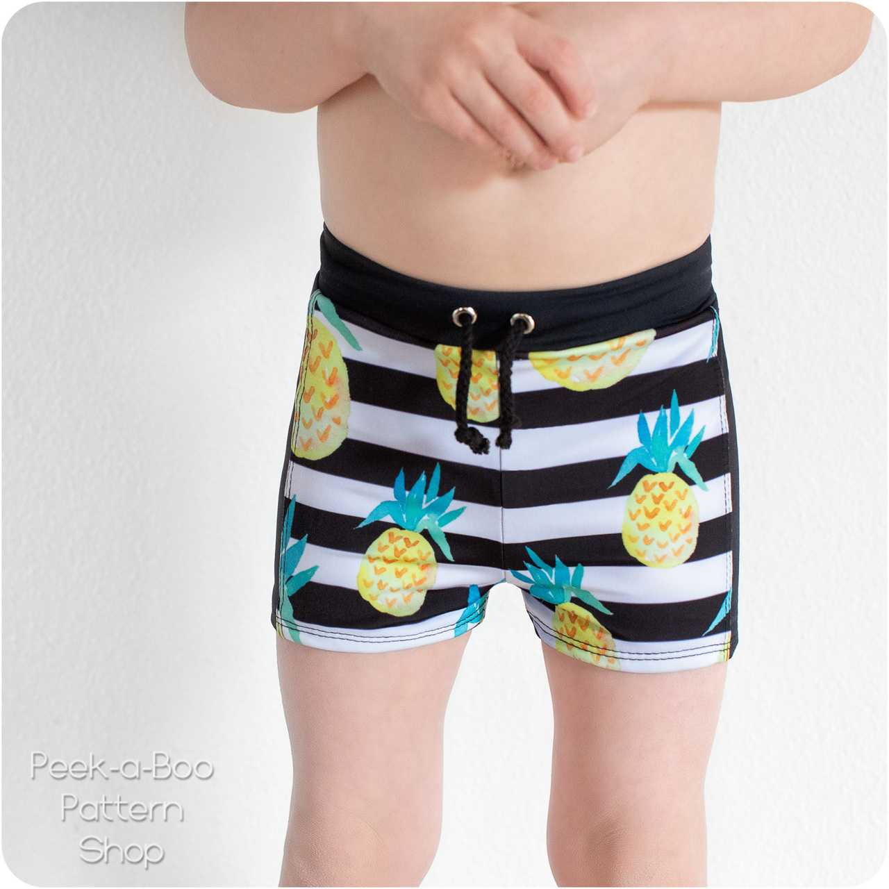 Monaco Euro Swim Trunks Pattern | PDF Sewing Pattern