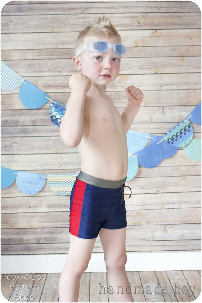 Monaco Euro Swim Trunks Pattern | PDF Sewing Pattern