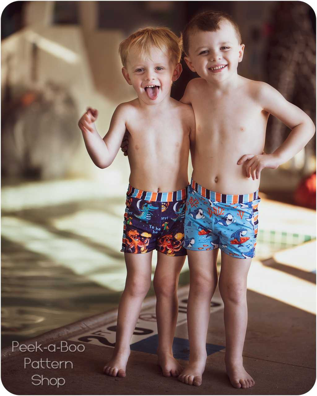 Monaco Euro Swim Trunks Pattern | PDF Sewing Pattern
