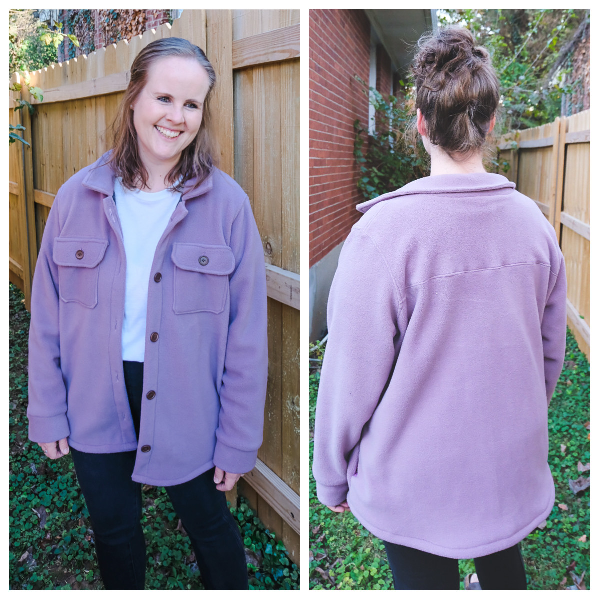 Adult Shirt Jacket Pattern | PDF Sewing Pattern