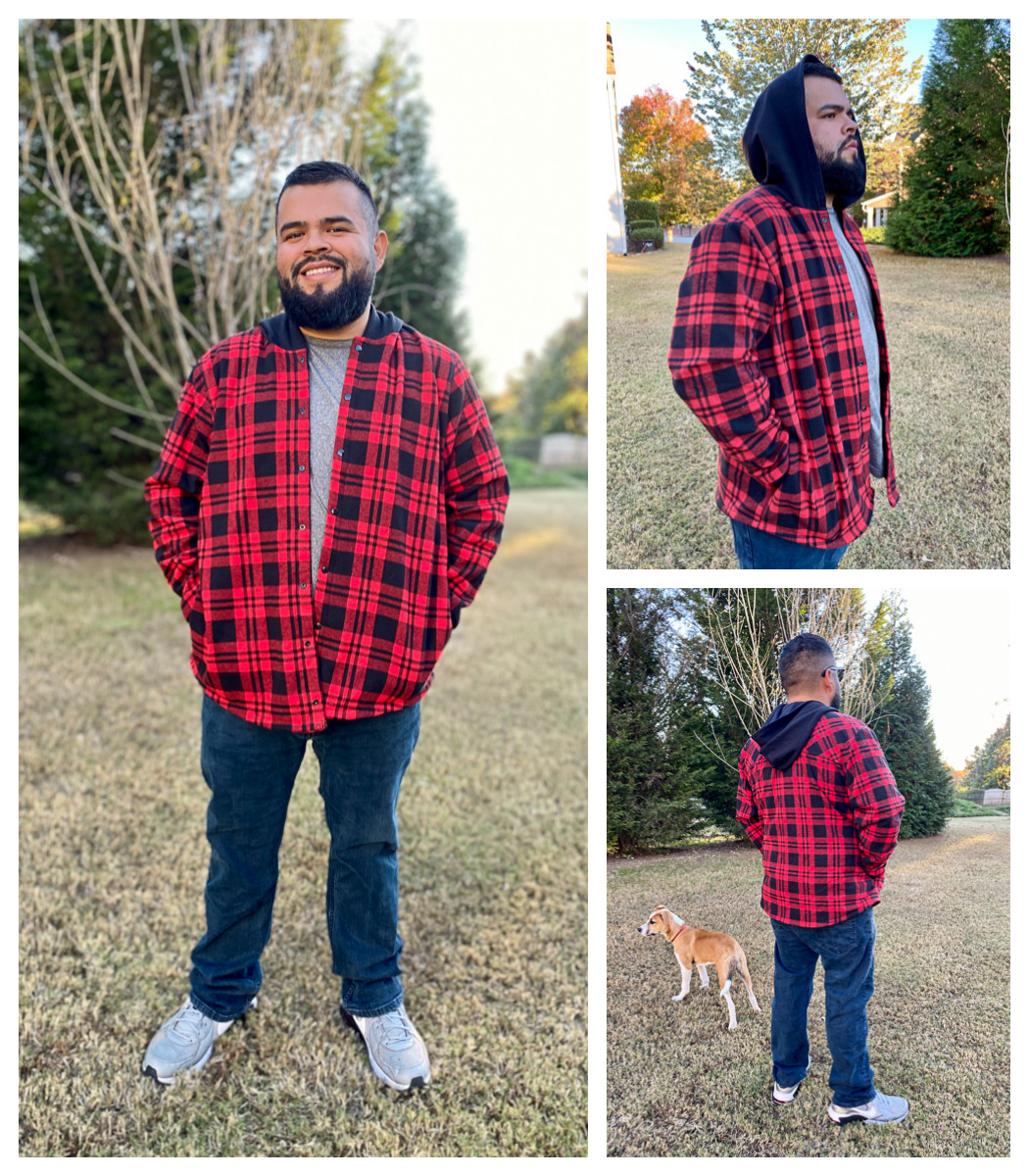 Adult Shirt Jacket Pattern | PDF Sewing Pattern