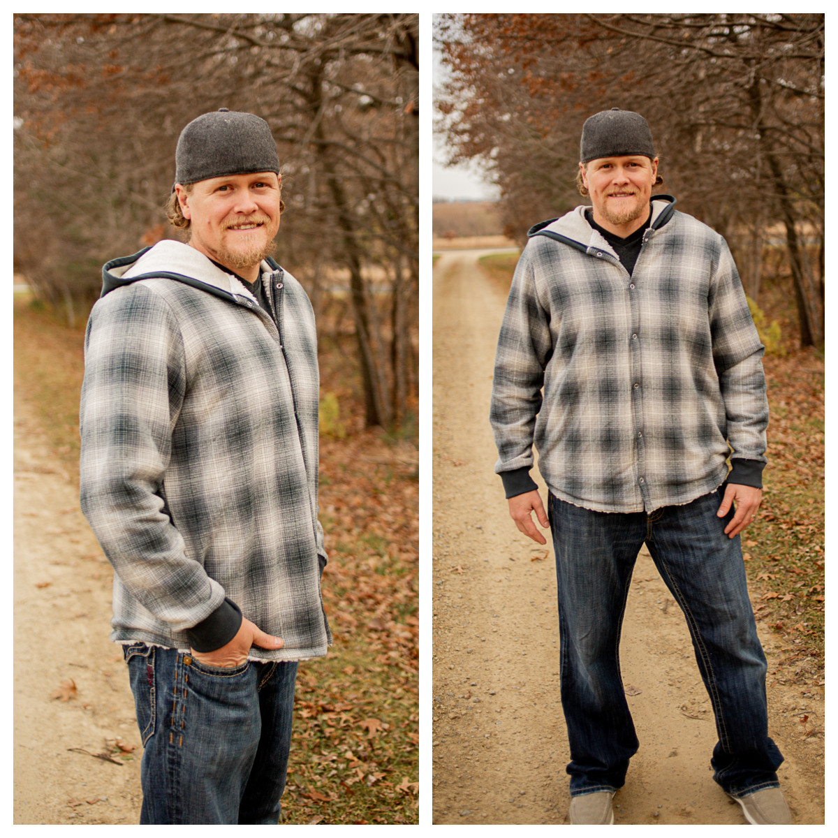 Adult Shirt Jacket Pattern | PDF Sewing Pattern