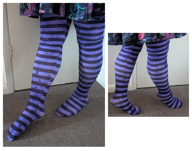 Women's Footed Tights Pattern - Peek-a-Boo Pattern Shop