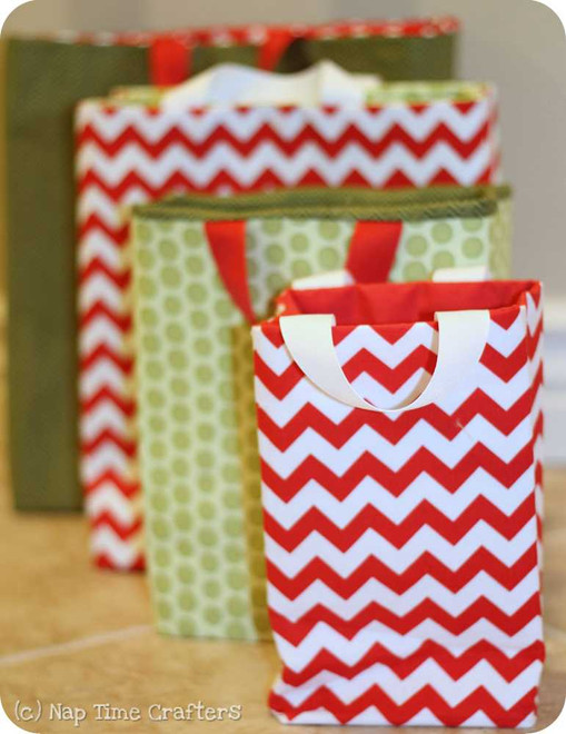 Fabric Gift Bag Pattern | PDF Sewing Pattern