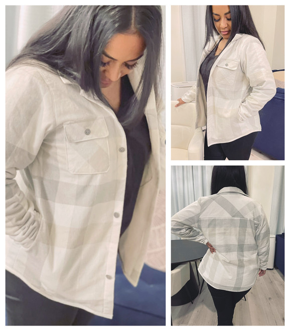 Adult Shirt Jacket Pattern | PDF Sewing Pattern