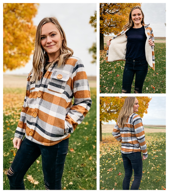 Adult Shirt Jacket Pattern | PDF Sewing Pattern