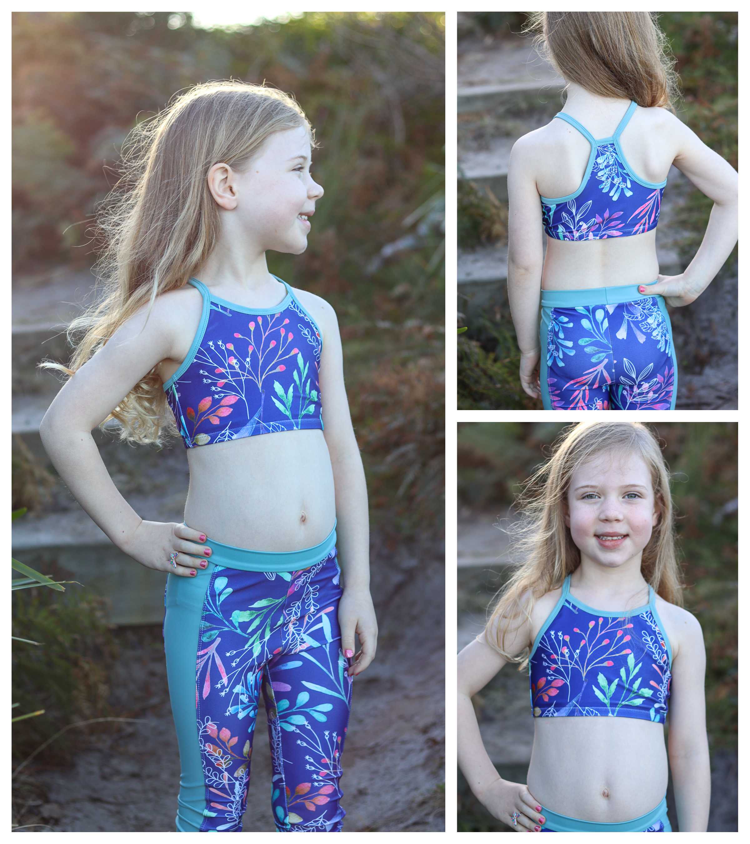 Girl's Firefly Dress & Top Pattern - Peek-a-Boo Pattern Shop