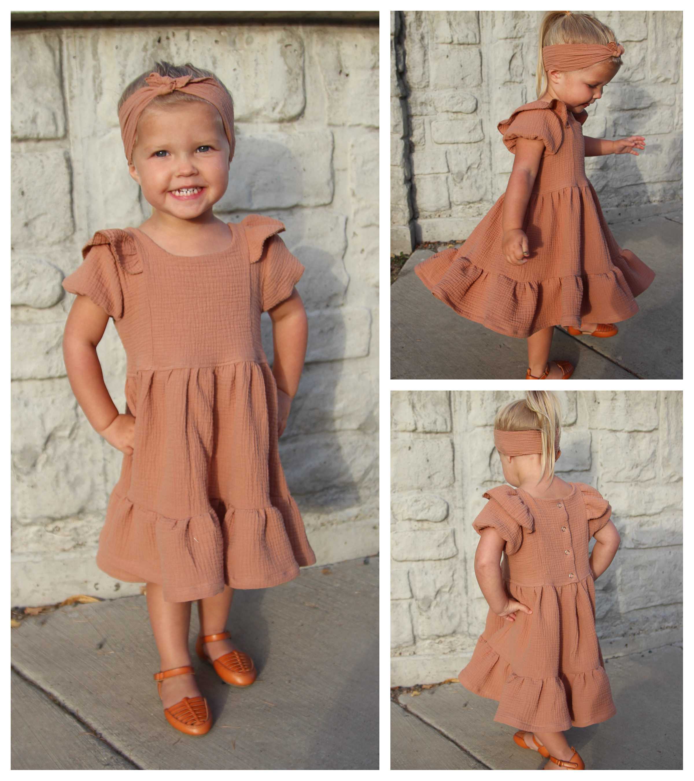 Meadow Dress Pattern - Peek-a-Boo Pattern Shop