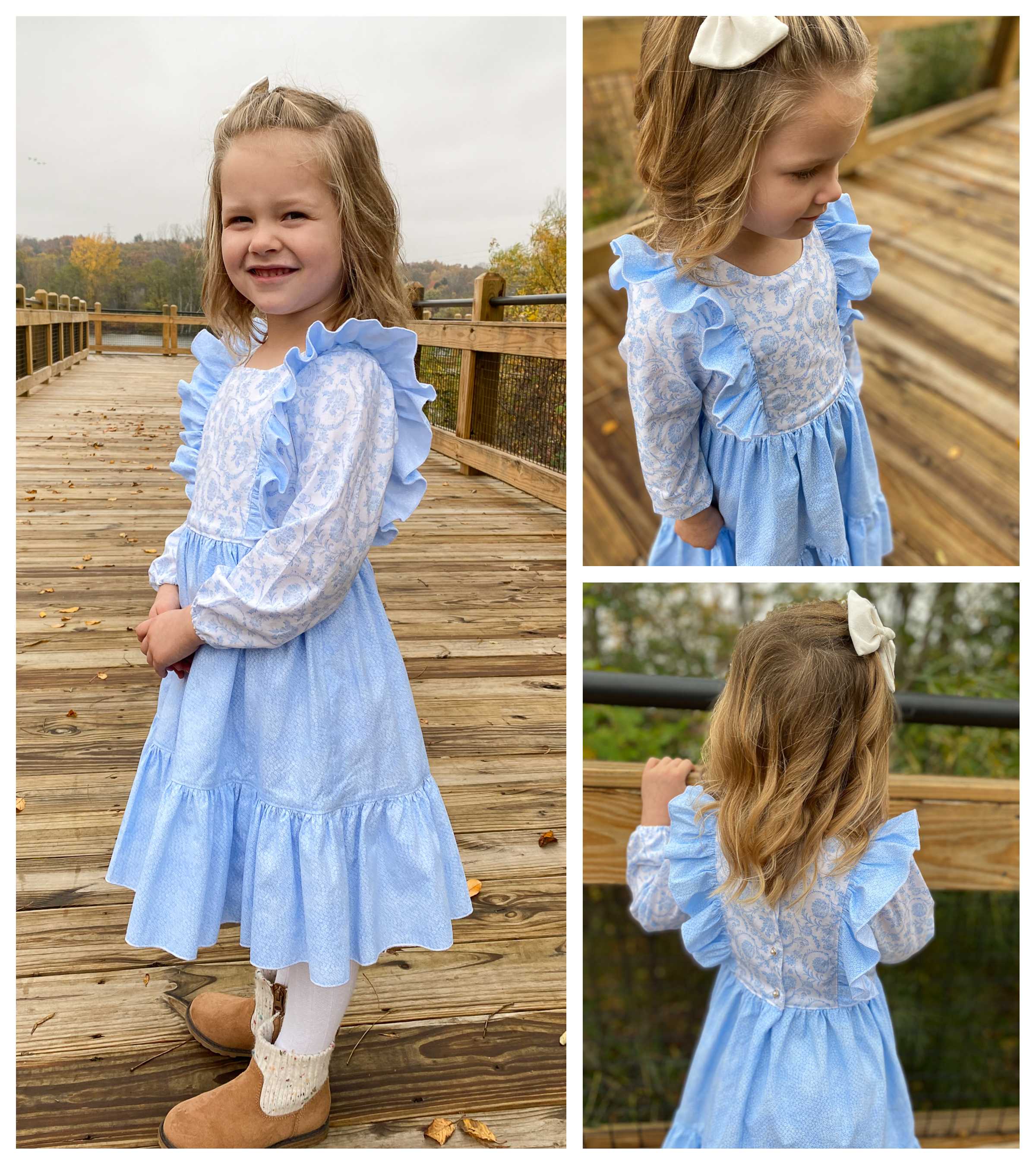 Meadow Dress Pattern - Peek-a-Boo Pattern Shop