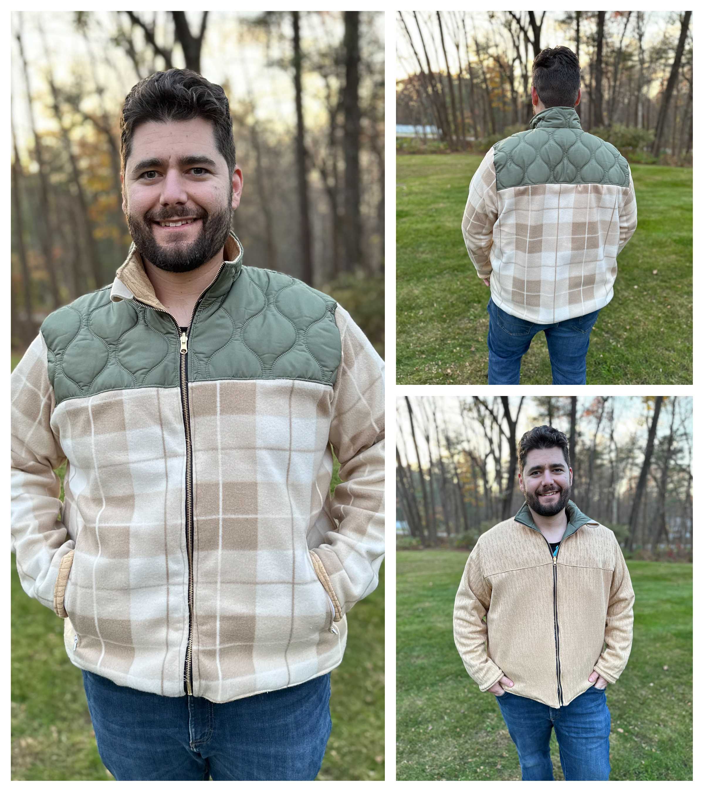 Adult Happy Camper Jacket Pattern - Peek-a-Boo Pattern Shop