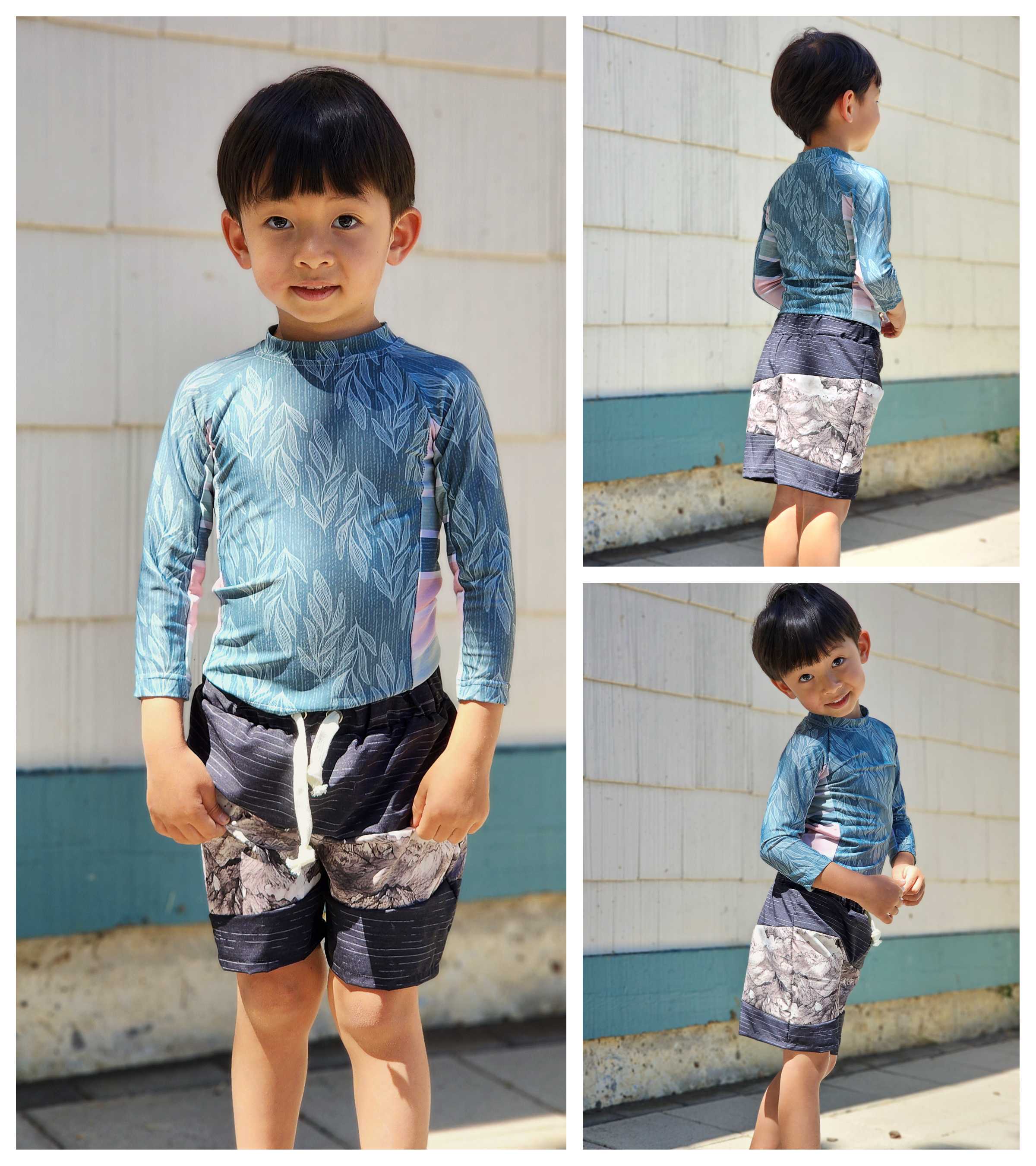 Bali Board Shorts Pattern - Peek-a-Boo Pattern Shop