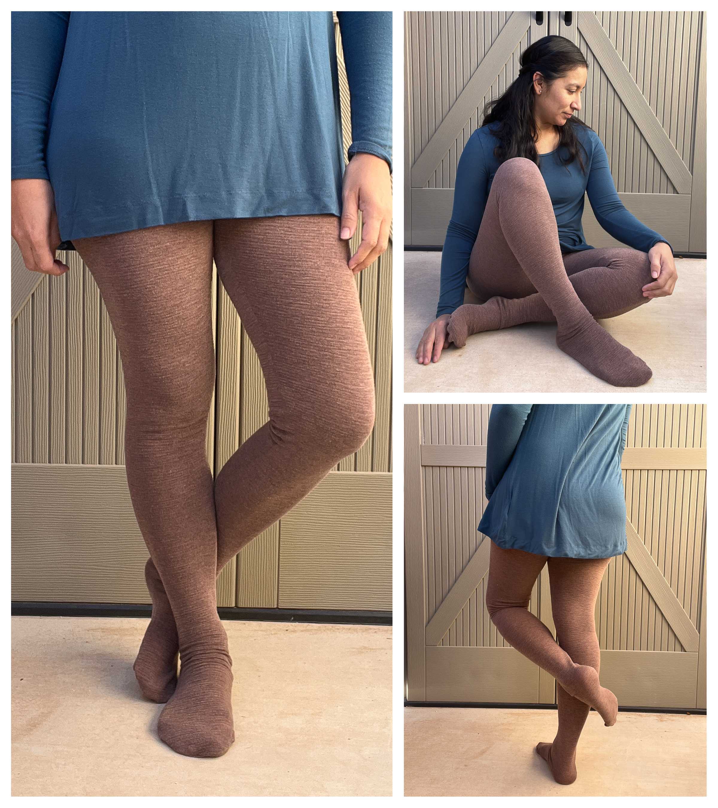 Women's Footed Tights Pattern - Peek-a-Boo Pattern Shop